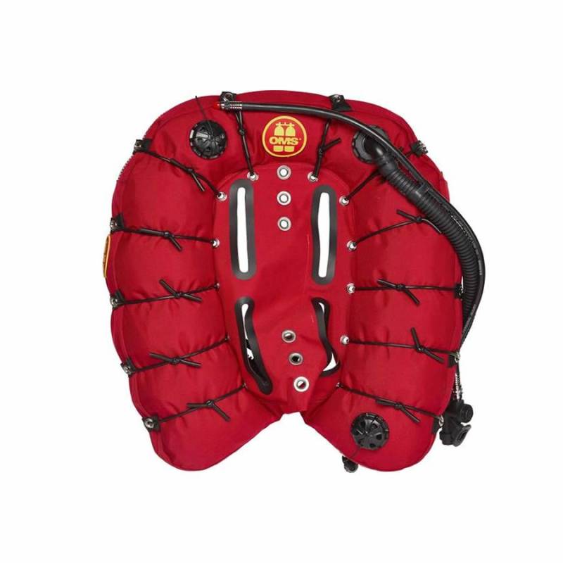 OMS Trieste Wing 94 Double Bladder Red Scuba Tech Diving Buy and Sales ...