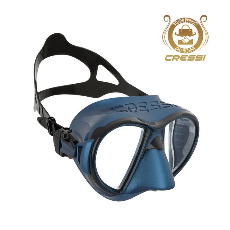 Cressi Zeus Mask Blue Scuba Diving Buy and Sales in Gidive Store