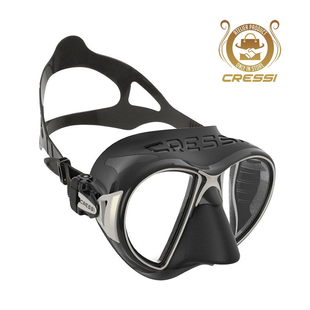 Cressi Zeus Mask Silver Scuba Diving Buy and Sales in Gidive Store