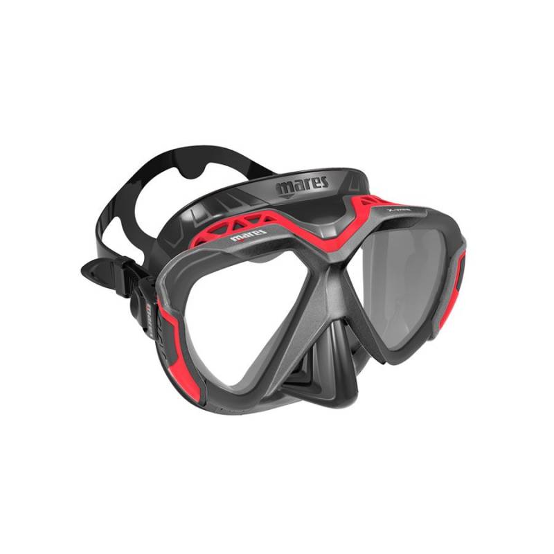Mares X-Wire Mask Red / Black Scuba Diving Buy and Sales in Gidive Store
