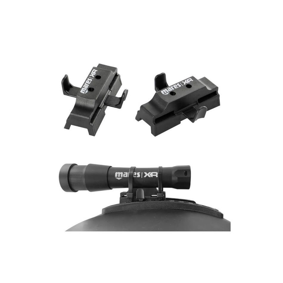 Mares XR Light Holder for Rigid Cap (2un.) Scuba Tech Diving Buy and ...