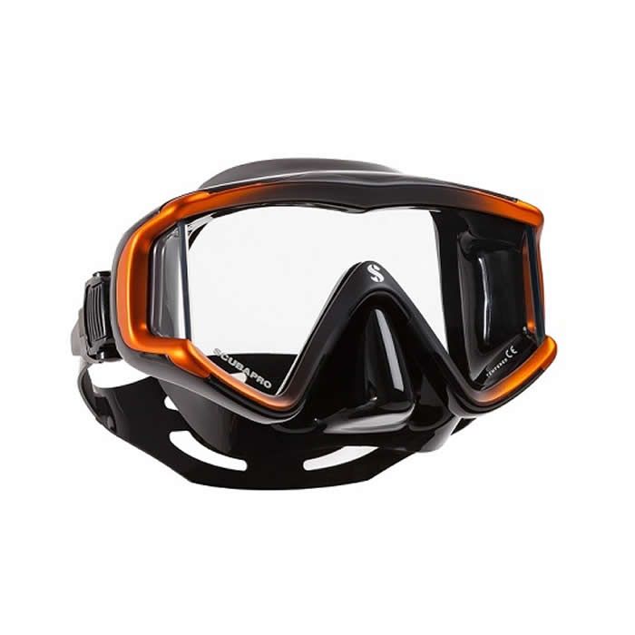 Scubapro Crystal Vu Mask Orange Scuba Tech Diving Buy and Sales in ...