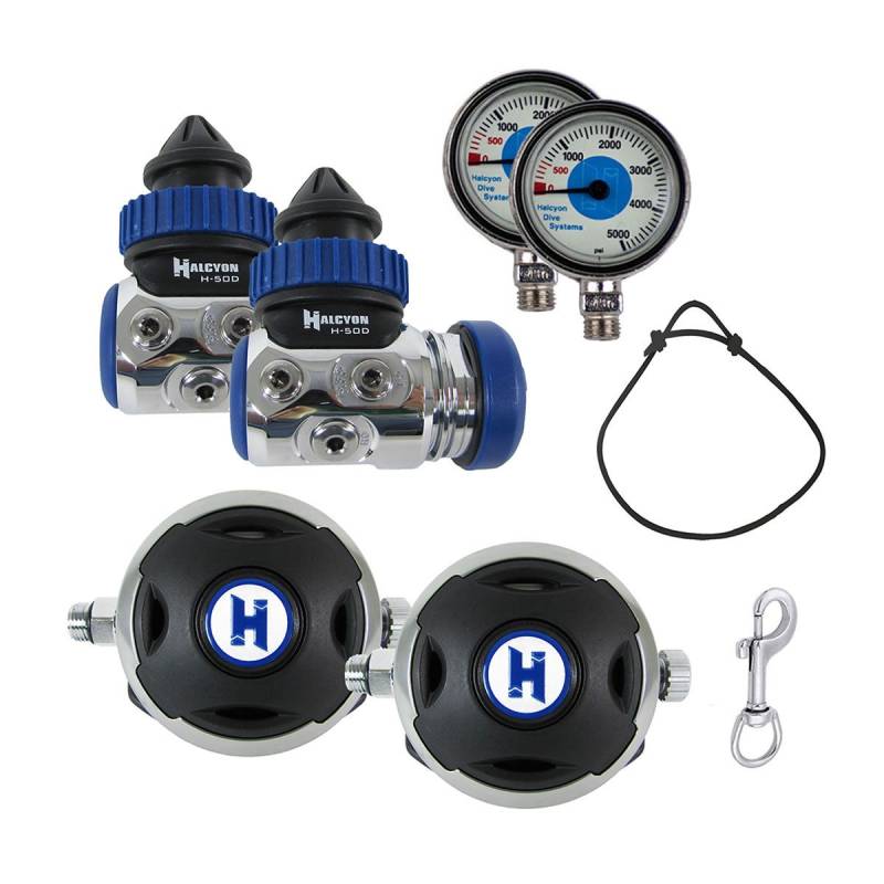 Halcyon H-50D Sidemount Regulator Package Scuba Tech Diving Buy and ...