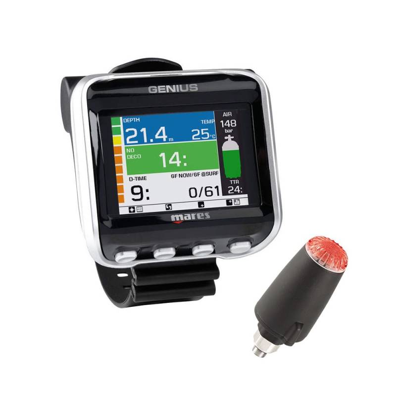 Mares Genius with Transmitter Scuba Tech Diving Buy and Sales in Gidive ...