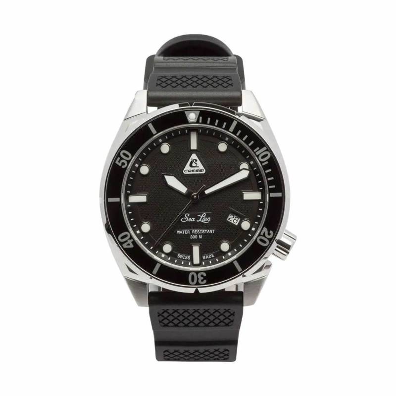Cressi Sea Lion Watch Black Scuba Diving Buy and Sales in Gidive Store