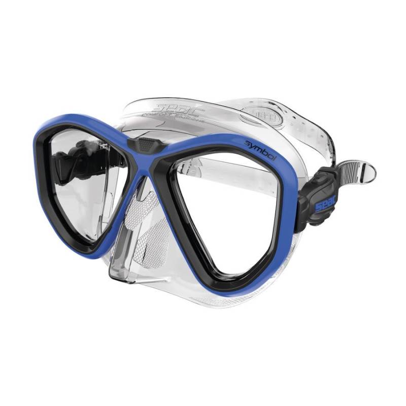 Seac Symbol Mask Clear / Blue Scuba Diving Buy and Sales in Gidive Store