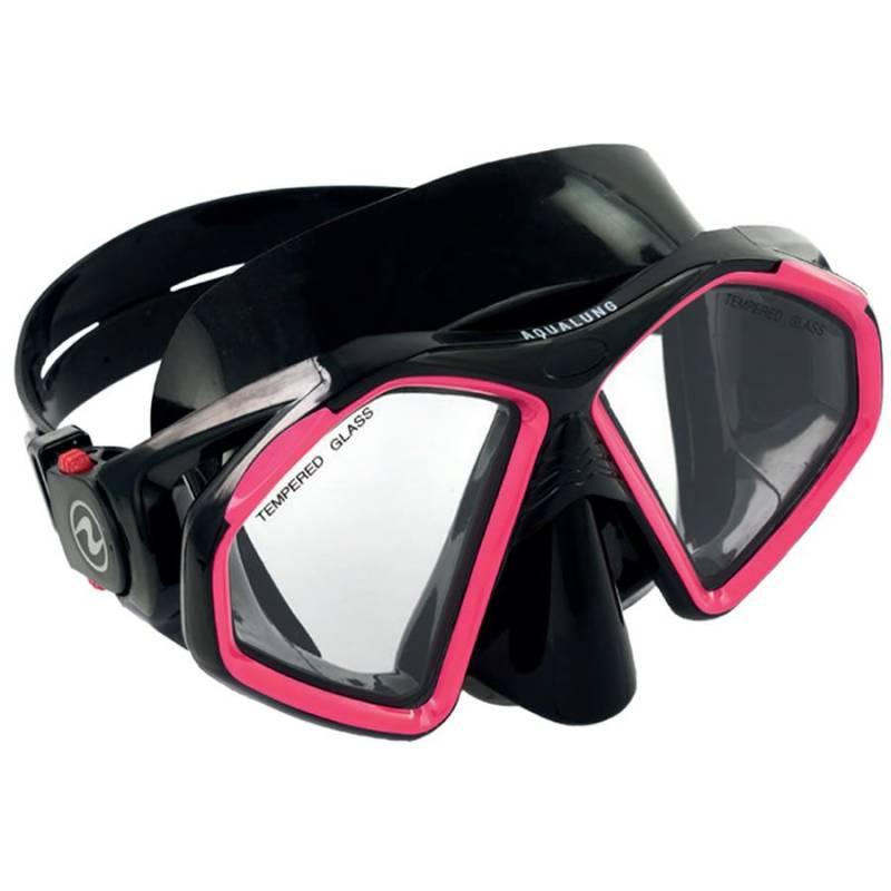 Aqualung Hawkeye Mask Black / Pink Scuba Diving Buy and Sales in Gidive ...
