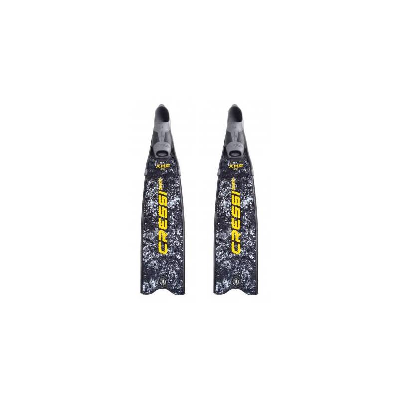 Cressi Gara Turbo Team Carbon XHF 2.0 Fins Freedive and Spearfishing ...