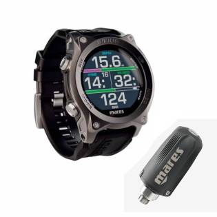 Mares Sirius Black with Transmitter Scuba Diving Buy and Sales in ...