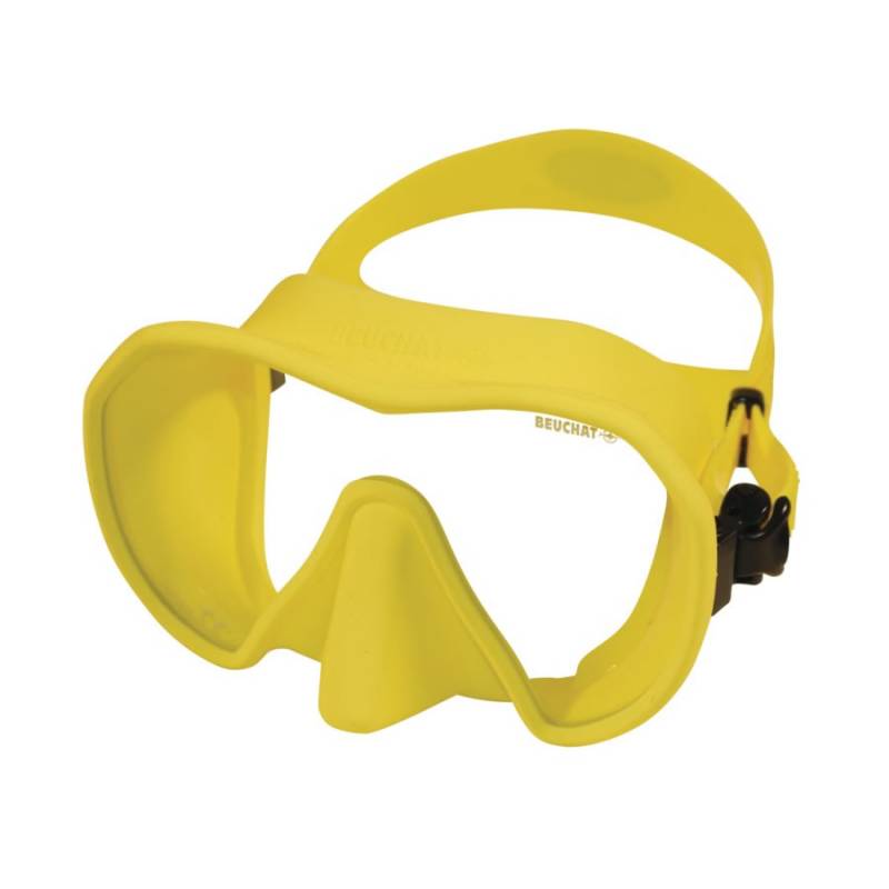 Beuchat Maxlux S Mask Yellow Scuba Diving Buy and Sales in Gidive Store