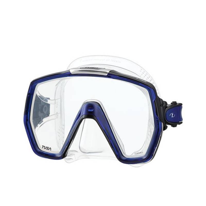 Tusa Freedom HD Mask Clear / Navy Blue Scuba Diving Buy and Sales in ...