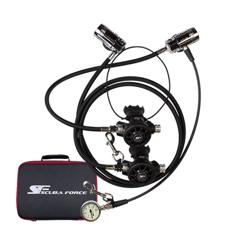 Scuba Force Black Devil Twin Tec Set II Scuba Tech Diving Buy and Sales ...