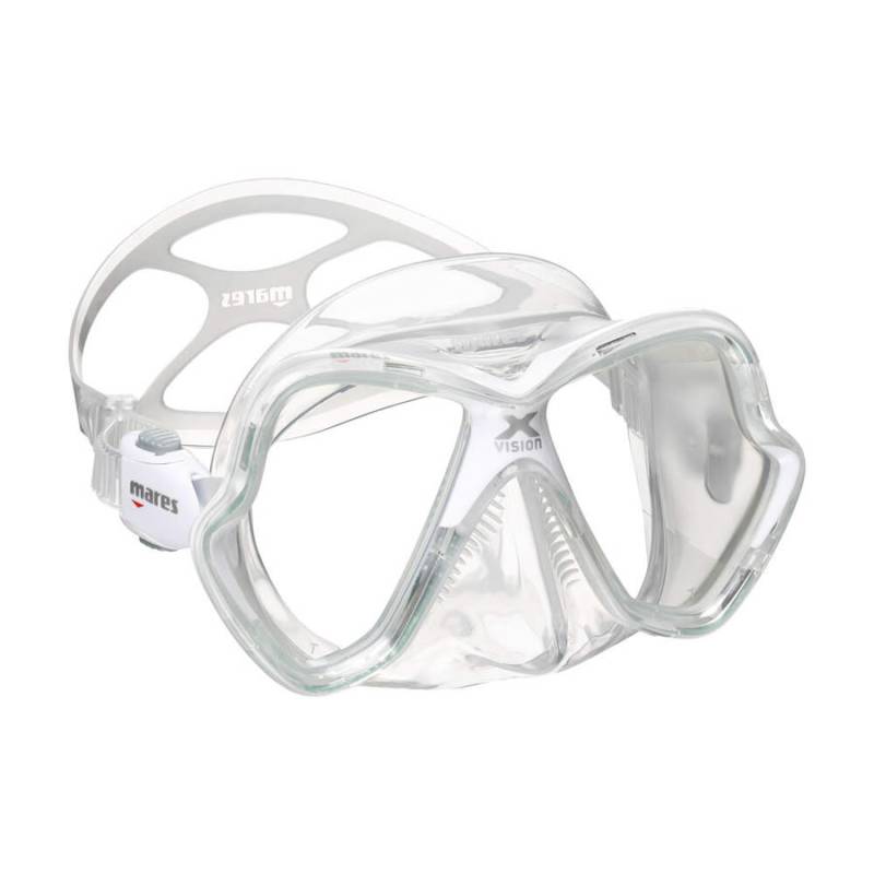 Mares X-Vision Mask Clear / White Scuba Diving Buy and Sales in Gidive ...