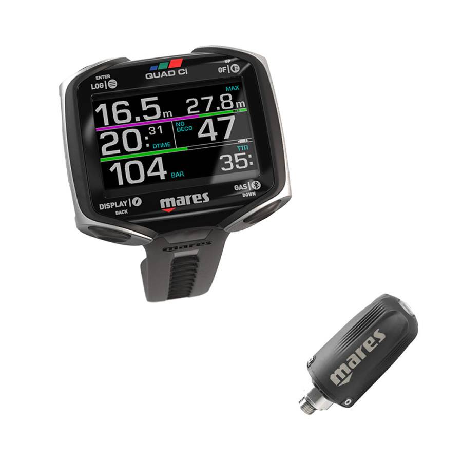 Mares Quad CI with Transmitter Scuba Diving Buy and Sales in Gidive Store