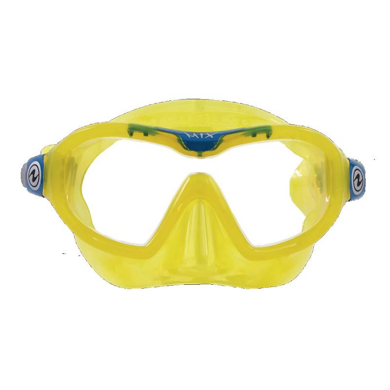 Aqualung Mix Kids Mask Yellow Scuba Diving Buy and Sales in Gidive Store