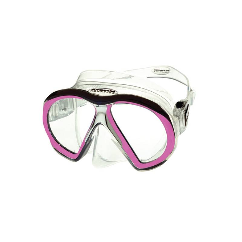 Atomic Aquatics SubFrame Mask Clear / Fuchsia Scuba Diving Buy and ...