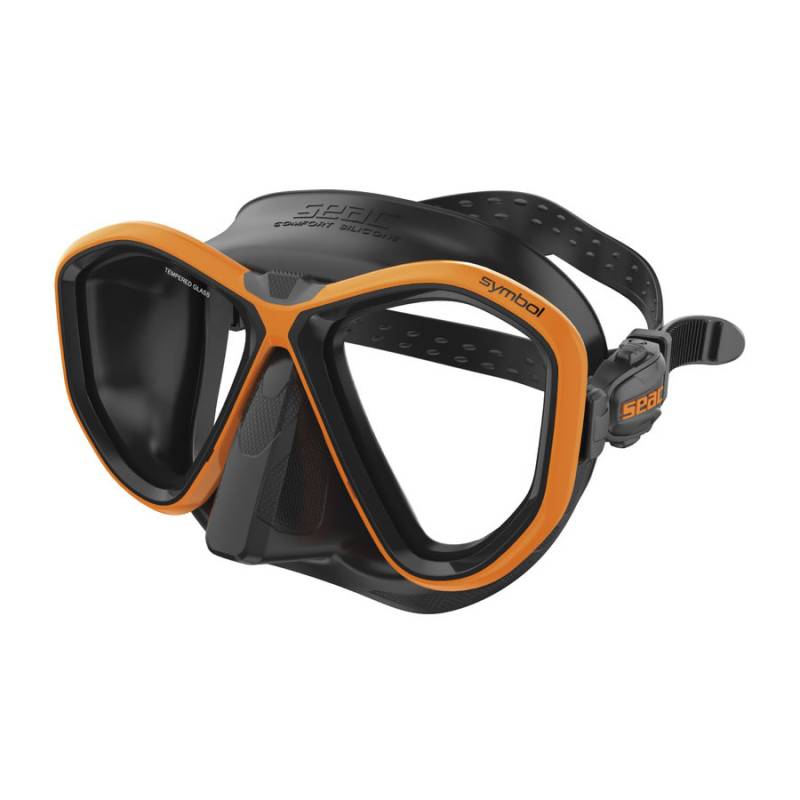 Seac Symbol Mask Orange Scuba Diving Buy and Sales in Gidive Store