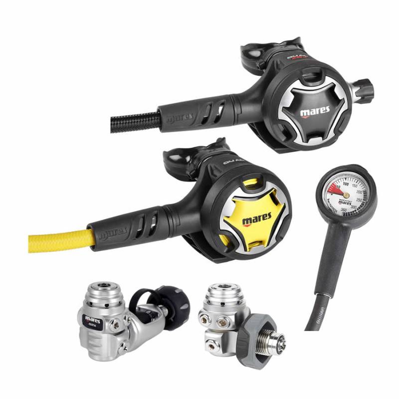 Mares Dual ADJ 62X Regulator Performance Set Scuba Diving Buy and Sales ...