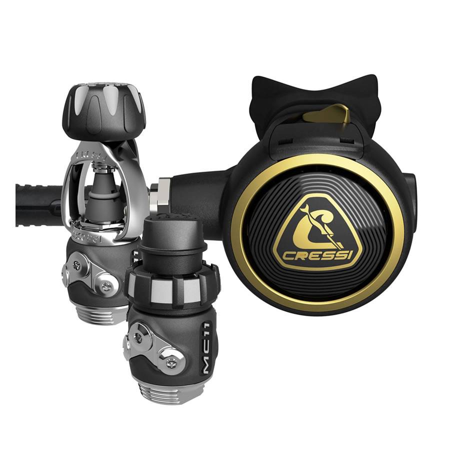 Cressi Regulador Zen Dorado MC11 comprar y ofertas de Buceo en Gidive Store