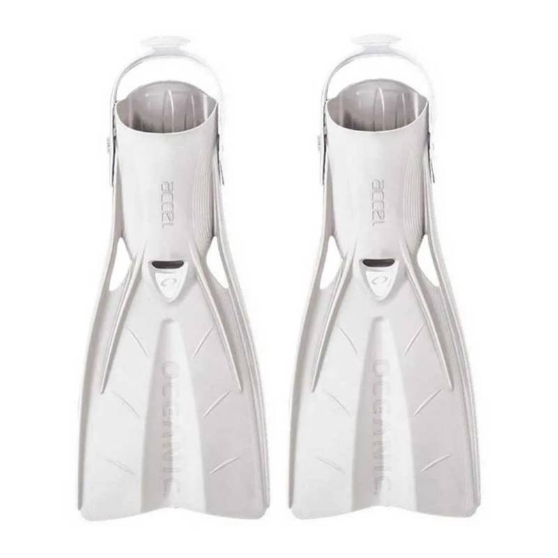 Oceanic Accel Fins White Scuba Diving Buy and Sales in Gidive Store