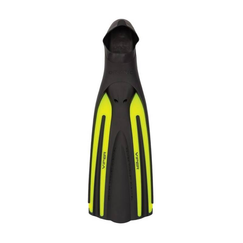 Oceanic Viper 2 Fins Full Foot Black / Yellow Scuba Diving Buy and ...