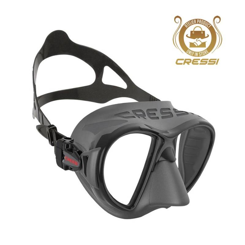 Cressi Zeus Mask Grey Scuba Diving Buy and Sales in Gidive Store