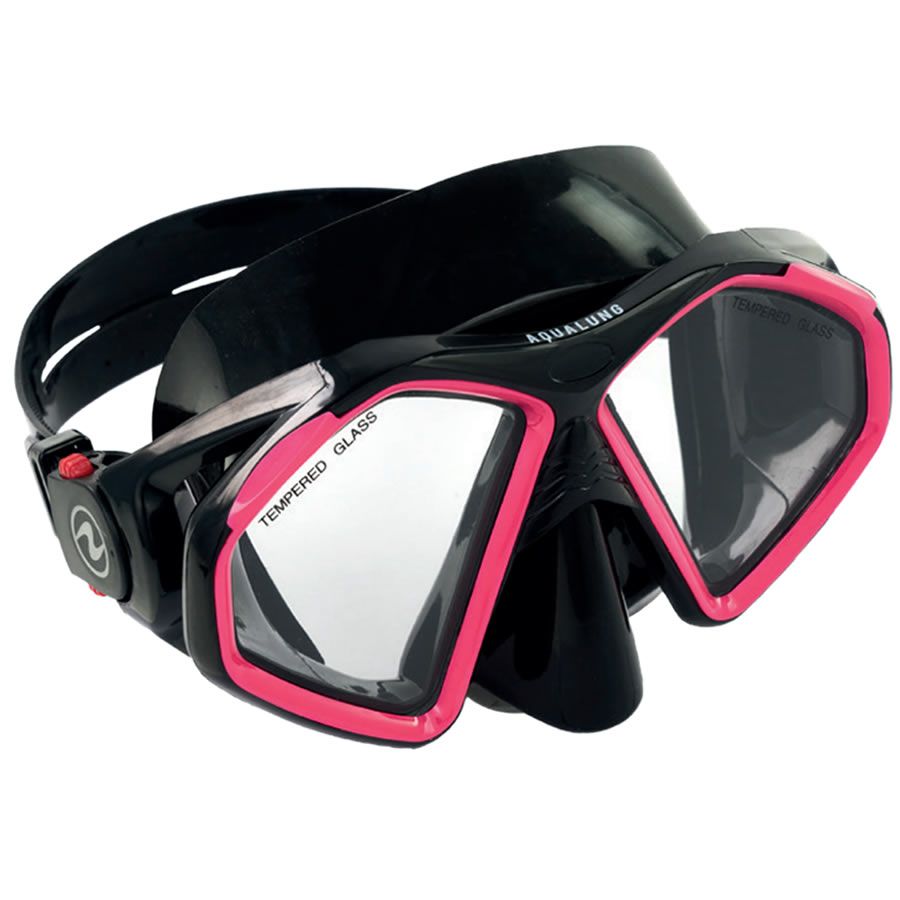 Aqualung Hawkeye Mask Black / Pink Scuba Diving Buy and Sales in Gidive ...