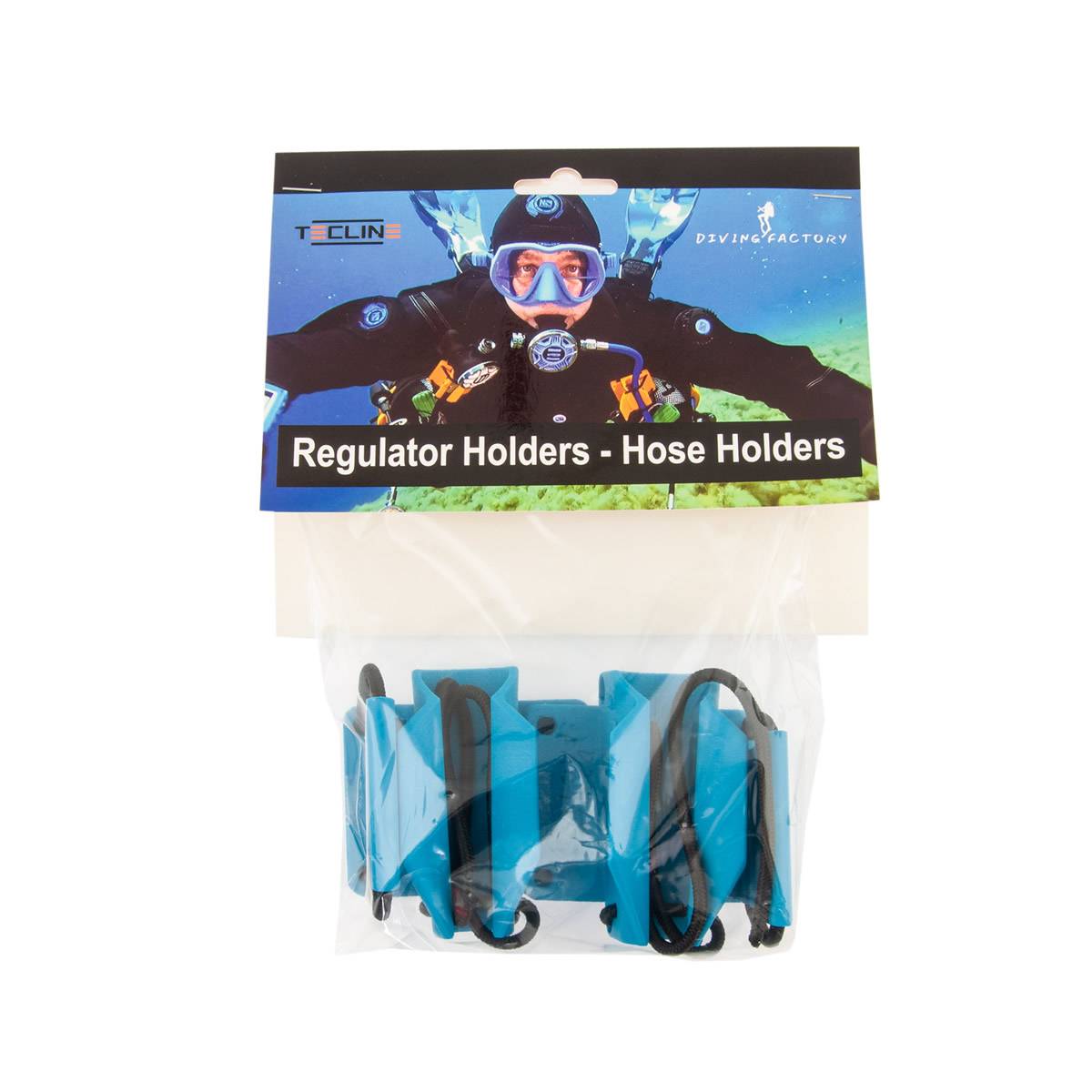 Tecline Regulator Holder Blue Scuba Diving Buy and Sales in Gidive Store