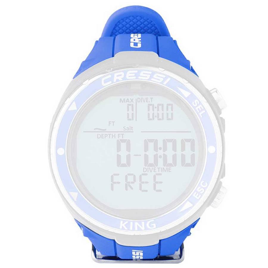 Cressi King Strap Blue Scuba Diving Buy and Sales in Gidive Store