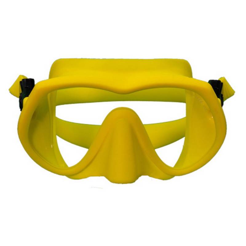 OMS Tattoo Mask Ultra Clear Lens Yellow Scuba Diving Buy and Sales in ...