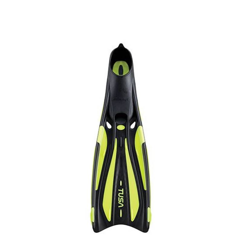 Tusa Solla Full Foot Fins Yellow Scuba Diving Buy and Sales in Gidive Store