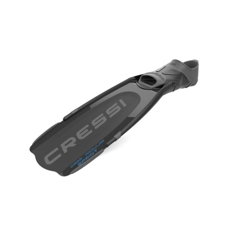 Cressi Gara Modular Sprint Fins Black Freedive and Spearfishing Buy and ...