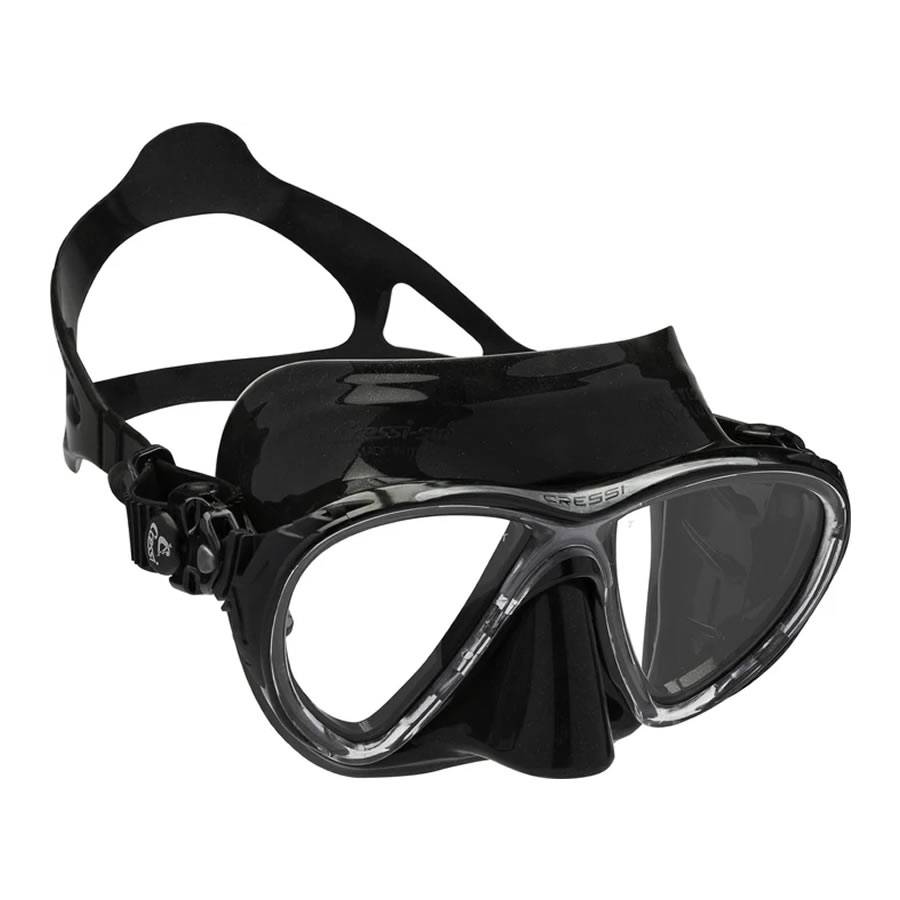 Cressi Evo Big Eyes Mask Black Scuba Diving Buy and Sales in Gidive Store