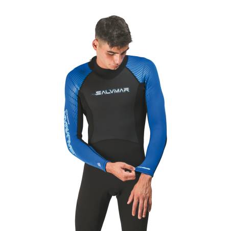 Salvimar Caribe Suit 3mm Man Blue Scuba Diving Buy and Sales in Gidive ...