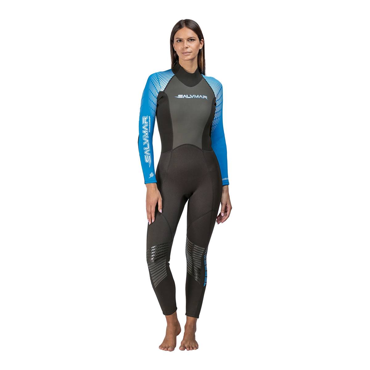 Salvimar Caribe Suit 3mm Woman Blue Scuba Diving Buy and Sales in ...