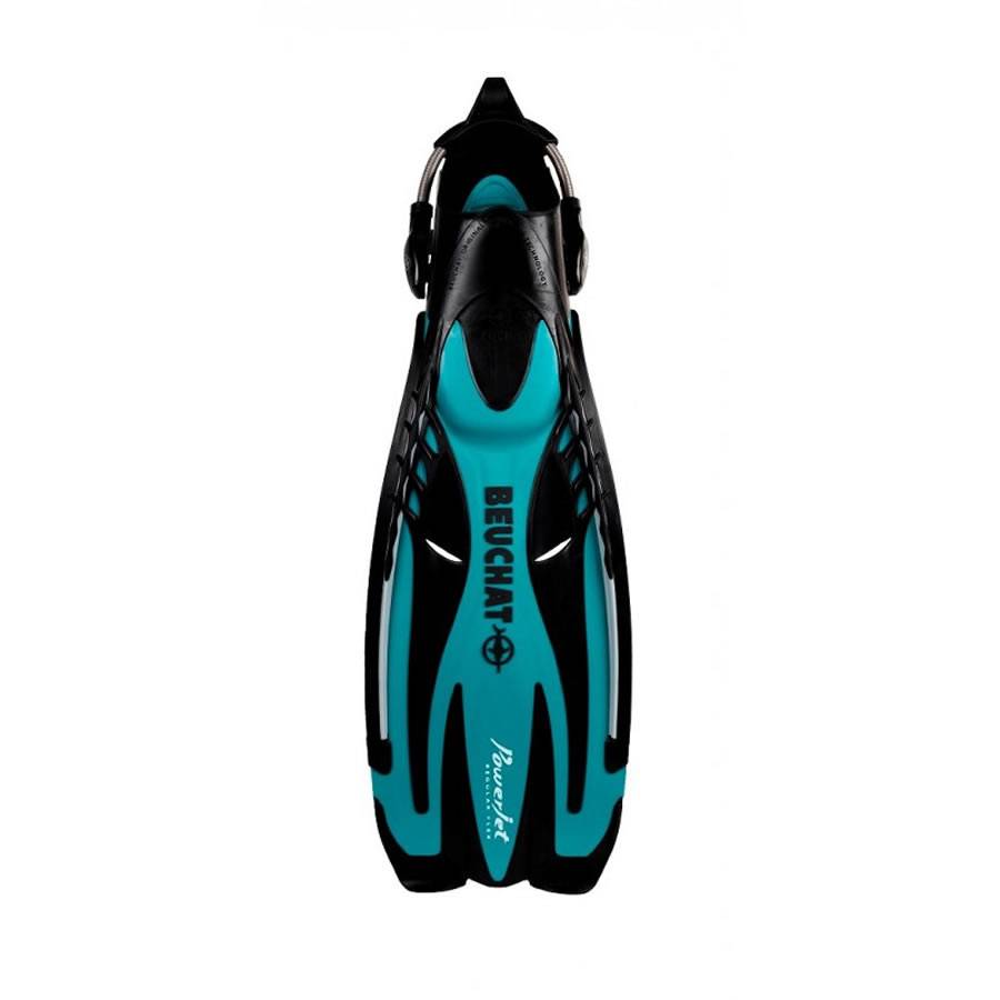 Beuchat Powerjet Fins Blue Scuba Diving Buy and Sales in Gidive Store
