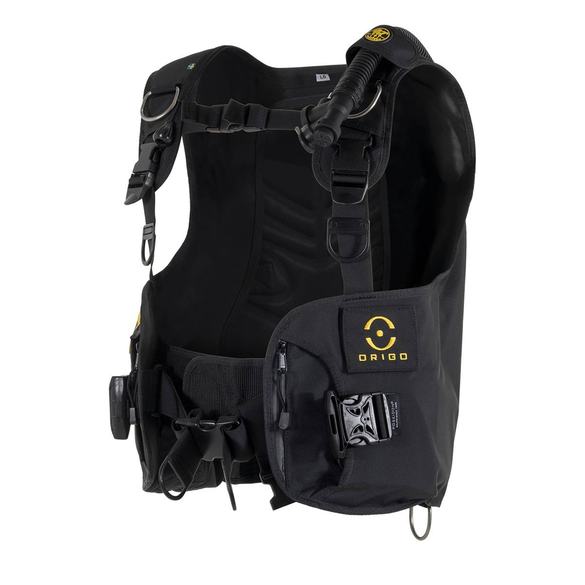 Poseidon Origo BCD Black Scuba Diving Buy and Sales in Gidive Store