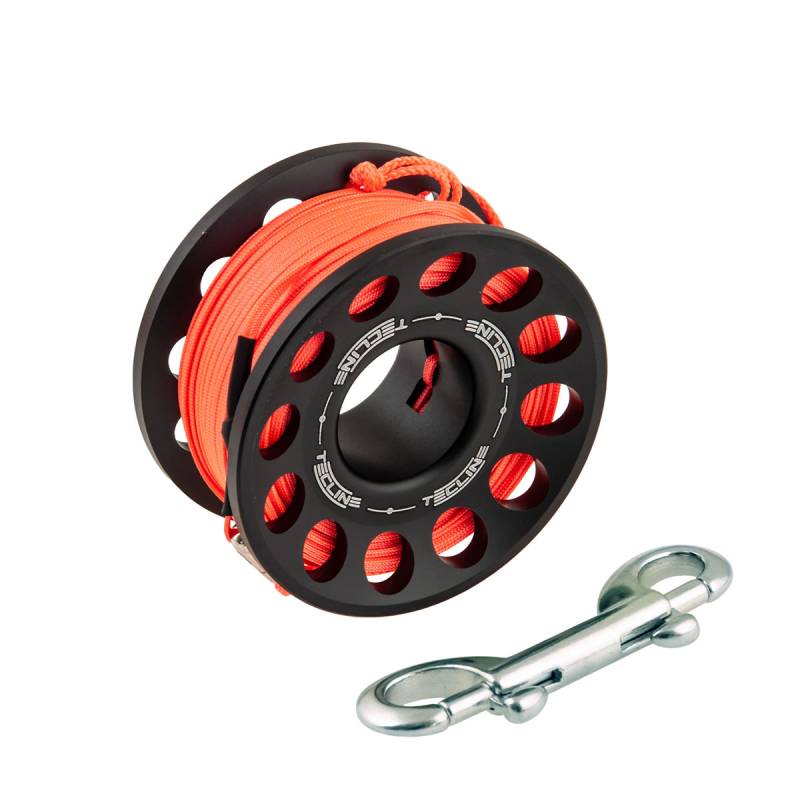 Tecline Aluminium Spool 30m Black Scuba Diving Buy and Sales in Gidive ...