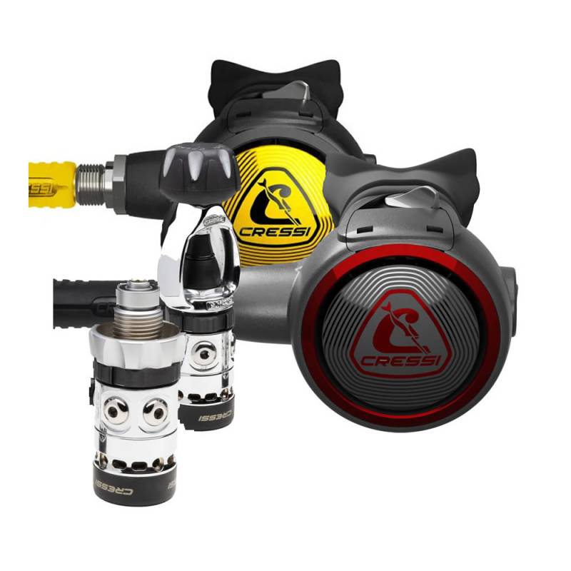Cressi Set Zen Red AC5 Octopus Zen Scuba Diving Buy and Sales in Gidive ...