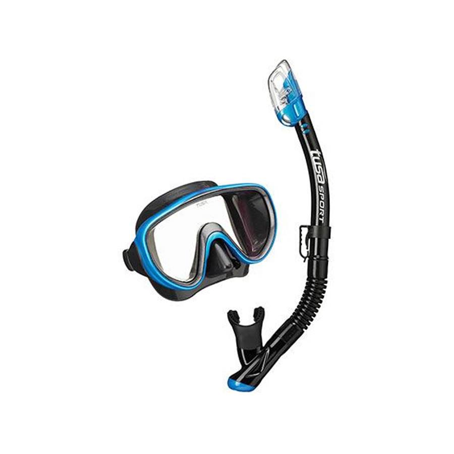 Tusa Set Serene Mask + USP-250 Snorkel Blue Scuba Diving Buy and Sales ...