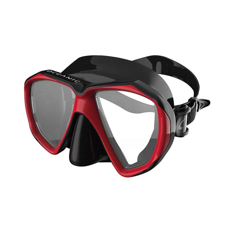 Oceanic Duo Mask Black Red Scuba Diving Buy and Sales in Gidive Store