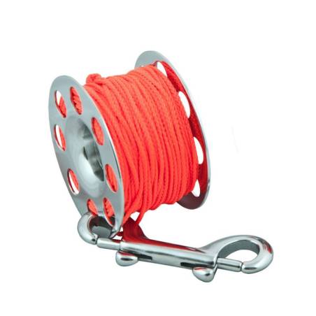 Tecline SS Spool 30m Scuba Diving Buy and Sales in Gidive Store